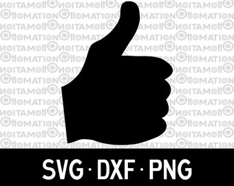 Human Hand Showing Thumbs Up. Cut Files for Cricut. Clip Art - Etsy