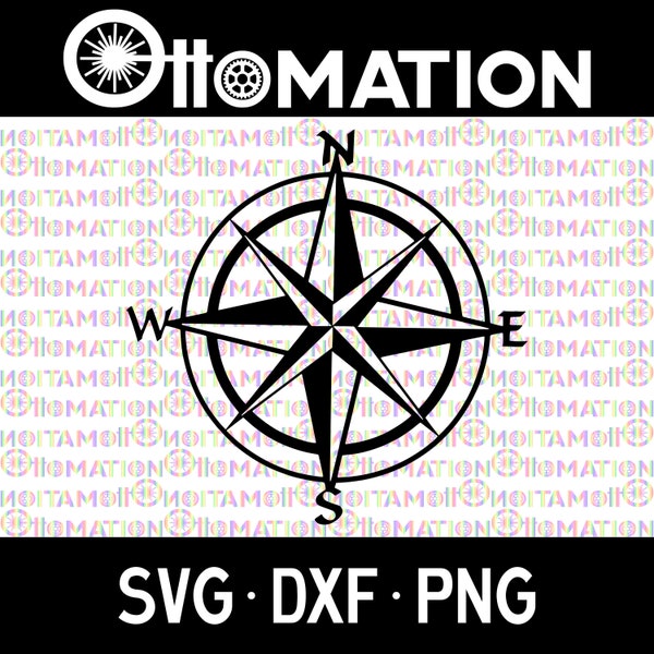 Compass Svg - Etsy