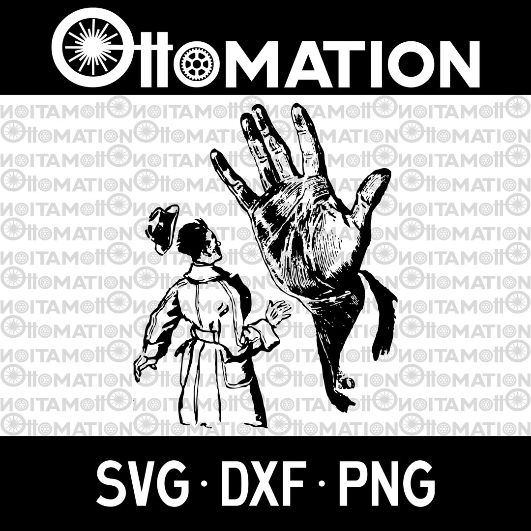 Giant High Five SVG/DXF/PNG Instant Digital Download for - Etsy