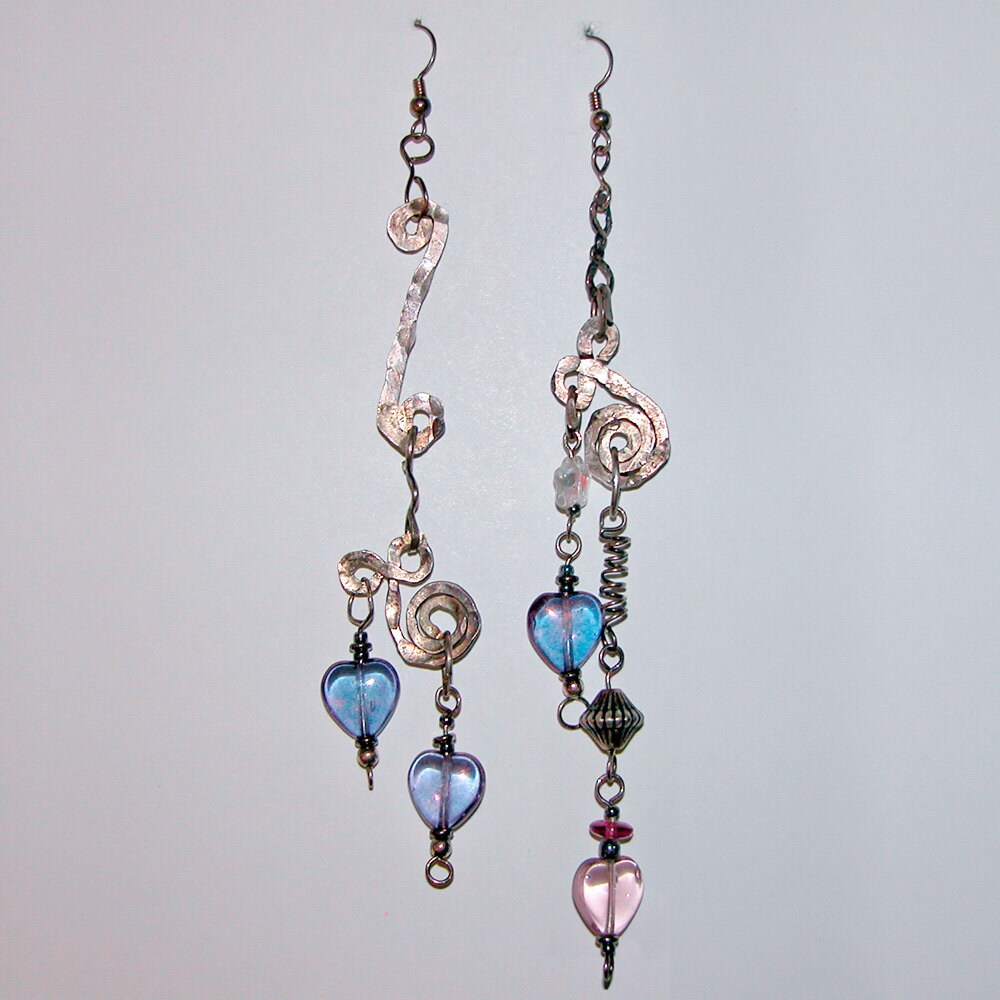 Sterling and Silverplate Shoulder Duster Chandelier Earrings - Etsy