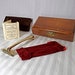 14KT. Gold Plated Solid Brass Razor in Reusable Gift Box With Travel ...