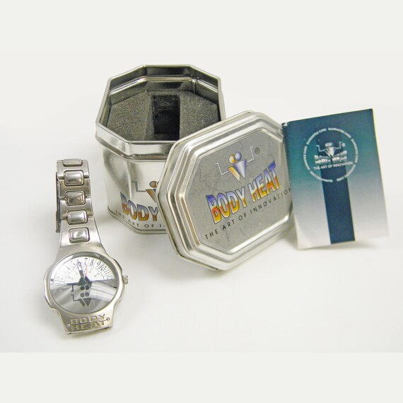 Body Heat Watch, The Art Of Innovation, Vintage Mans … - Gem