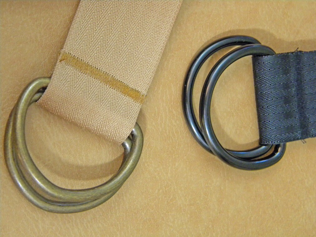 Furoshiki Bag Strap With D Rings, Black, White or Tan, Heavy Dacron ...