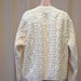 Natural Cotton String Sweater From GAP, Unixex, Heavy Weight, Handmade ...