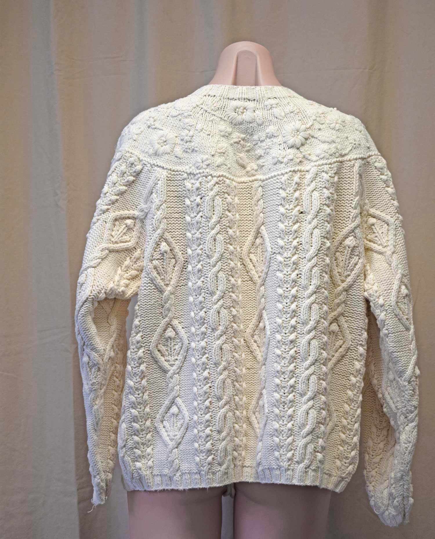 Natural Cotton String Sweater From GAP, Unixex, Heavy Weight, Handmade ...