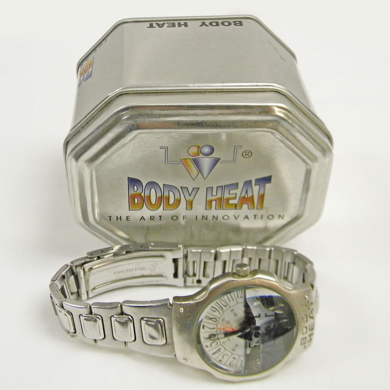 Body Heat Watch, the Art of Innovation, Vintage Mans Watch, Classic ...