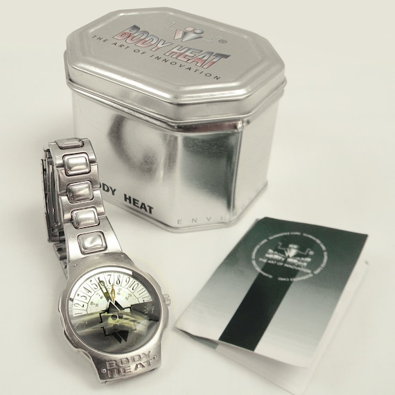 Body Heat Watch, The Art Of Innovation, Vintage Mans … - Gem
