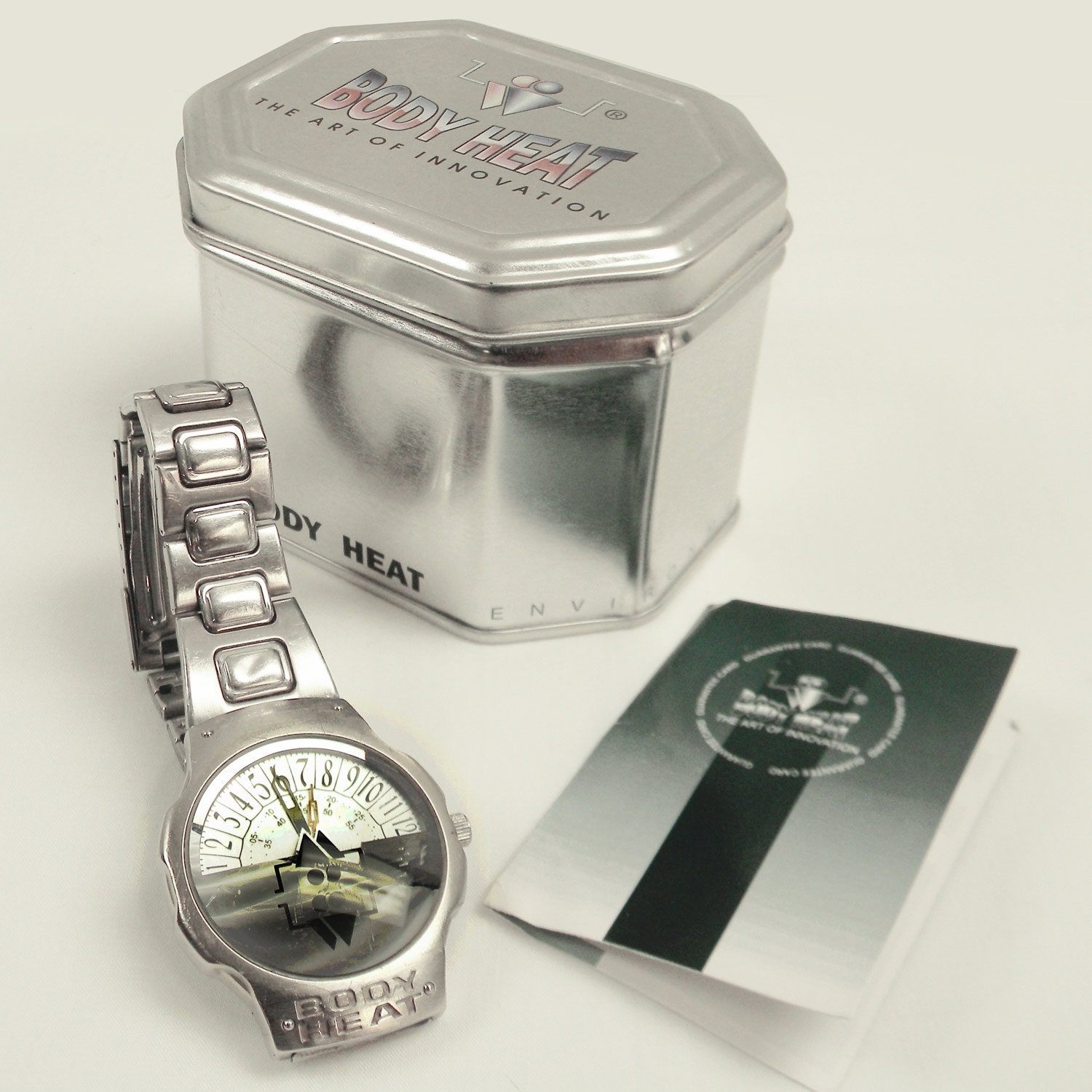 Body Heat Watch, the Art of Innovation, Vintage Mans Watch, Classic ...