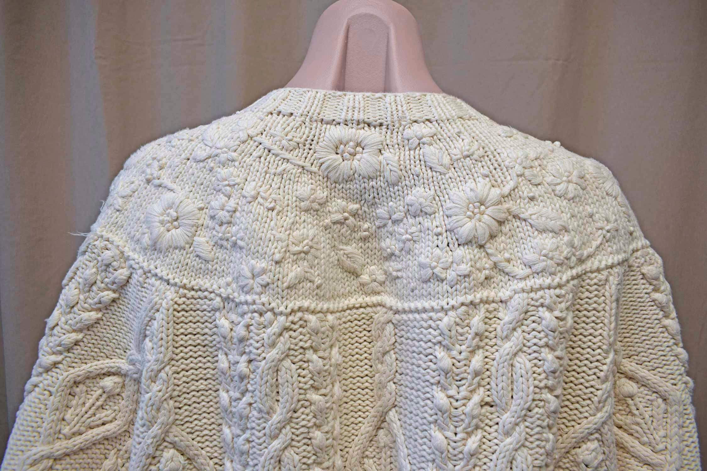 Natural Cotton String Sweater From GAP, Unixex, Heavy Weight, Handmade ...