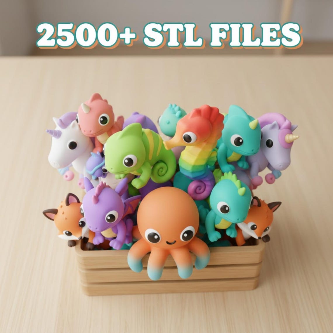 Pacote Ultimate Flexi STL: Mais de 2000 modelos articulados para ...