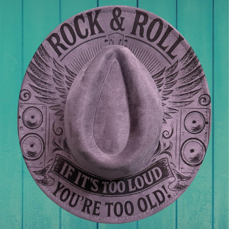 Cowboy Rock and Roll Hat - Etsy
