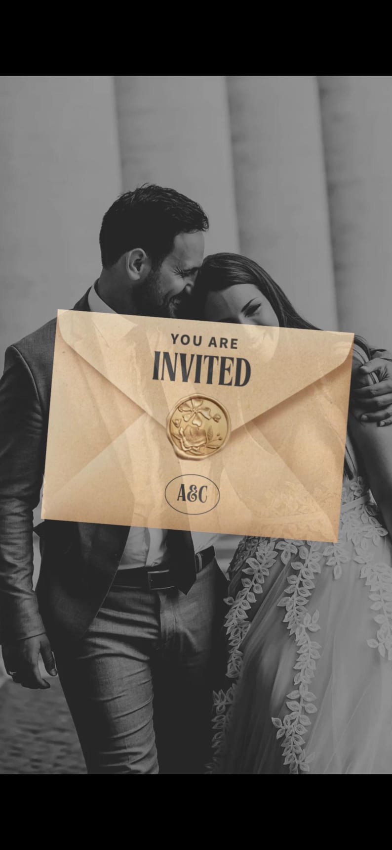 Vintage Photo Save the Date Template, Newspaper Style Wedding ...