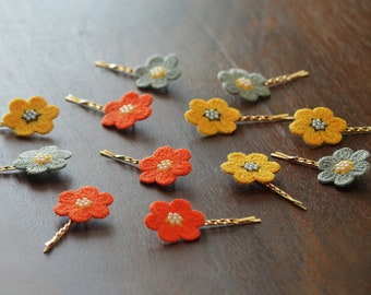 Crochet Bobby Pins - Etsy