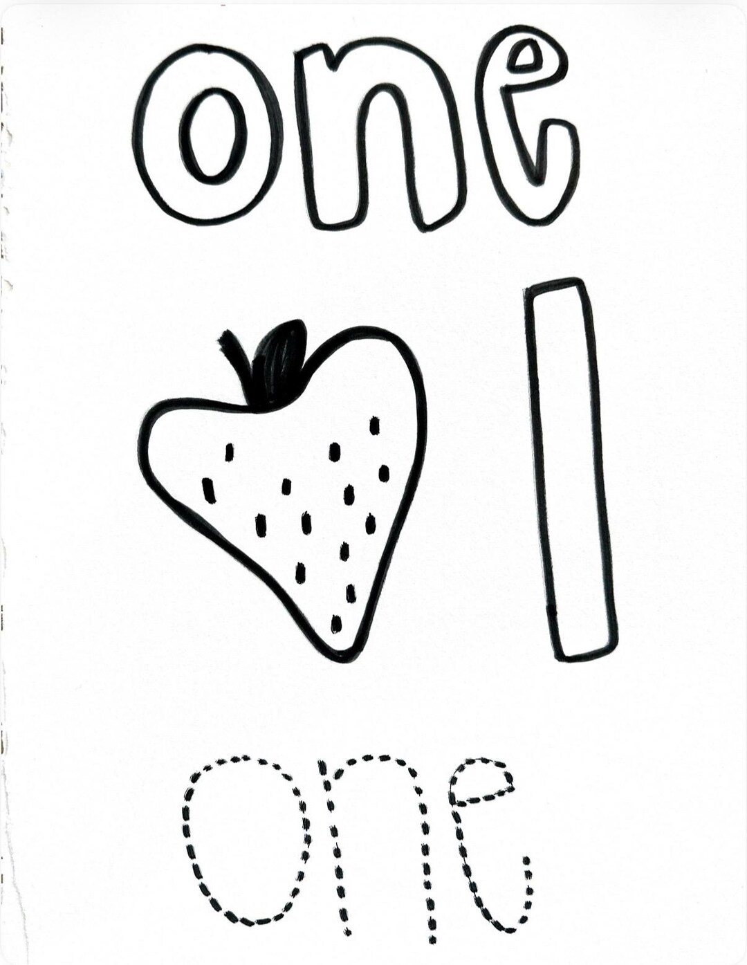 1-10 Numbers Coloring Pages - Etsy