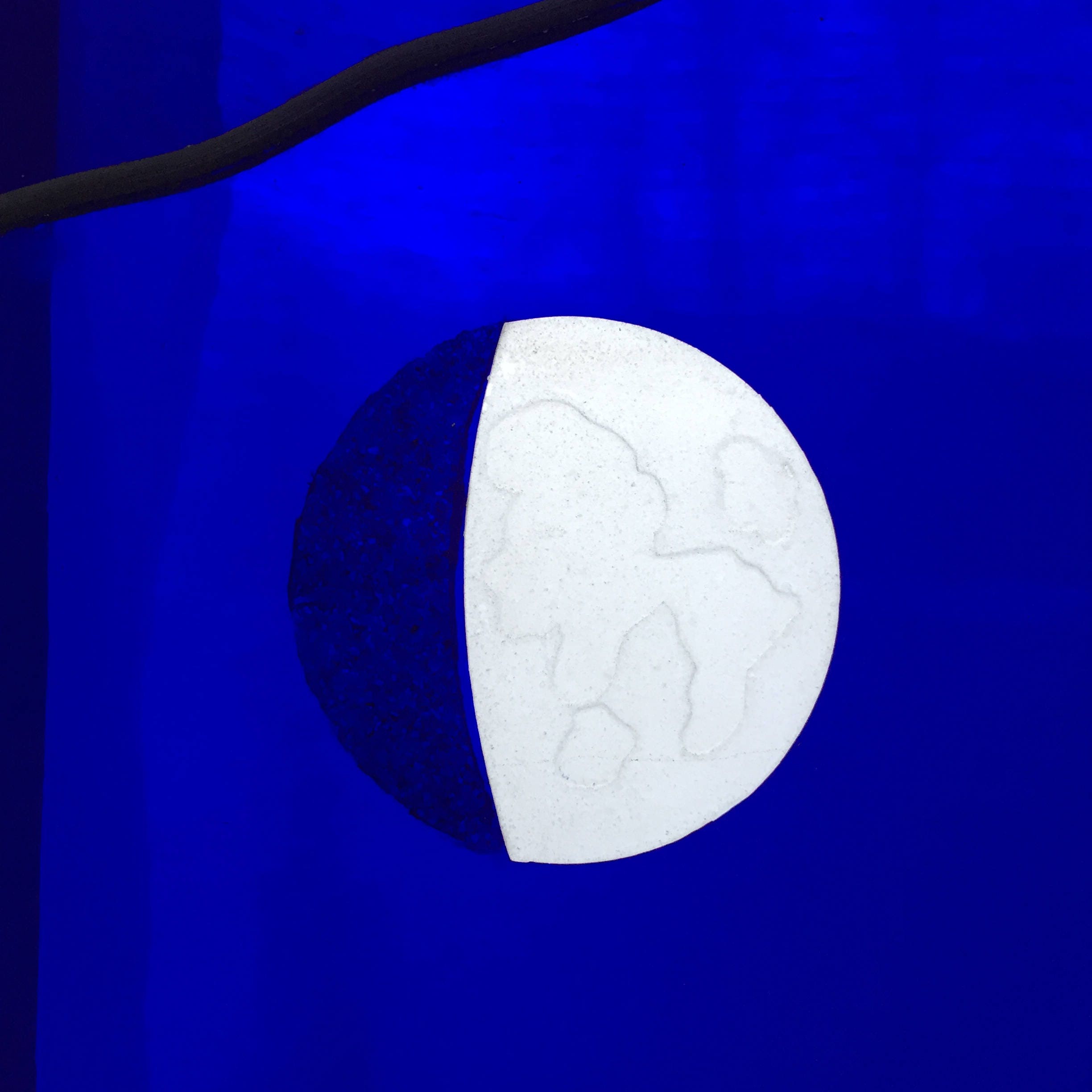 Adventure Into Space: Stained Glass Panel Depicting First Space Walk by ...
