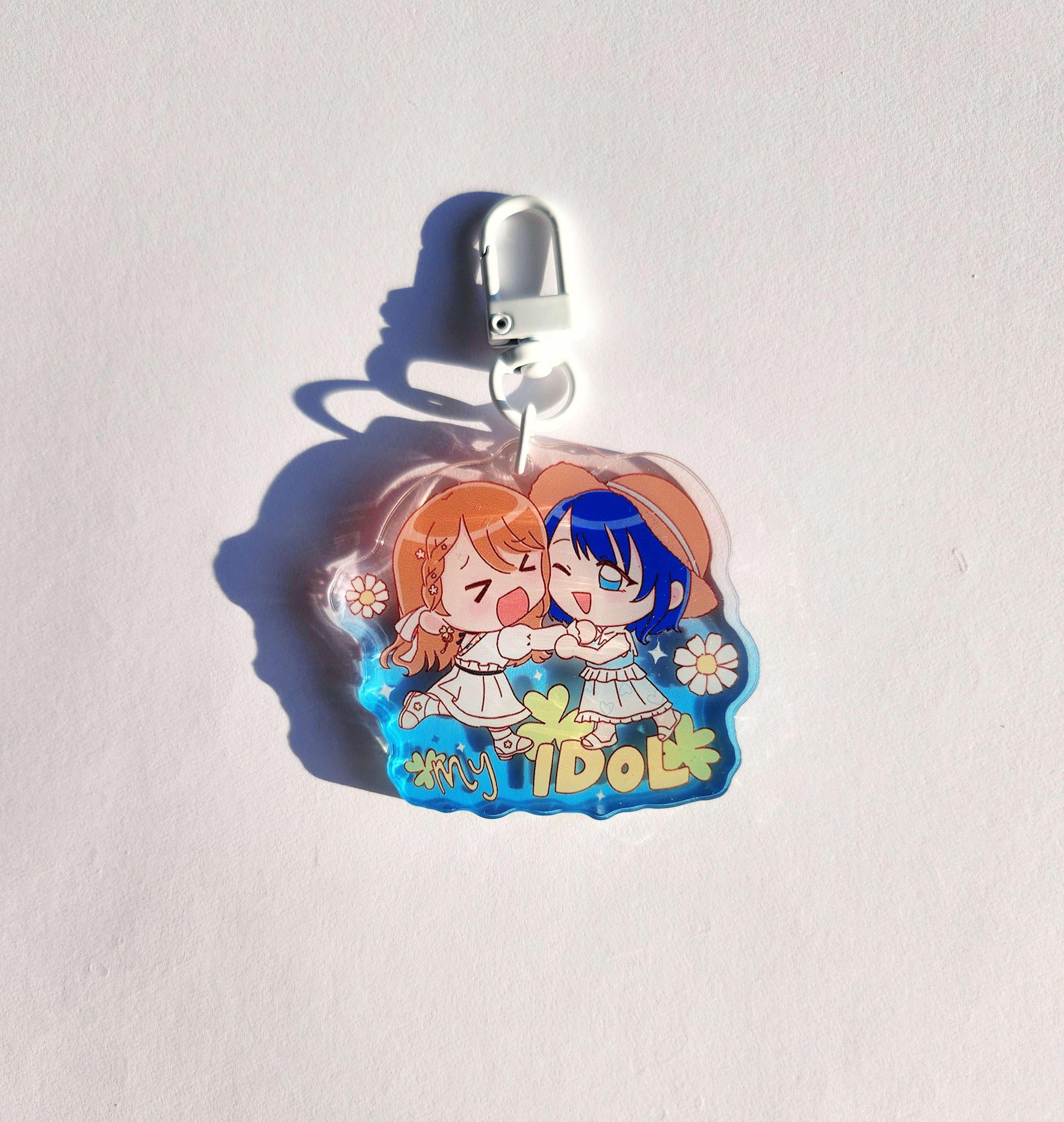 Project Sekai PRSK Yuri GL Ship Pair Acrylic Charms | Minoharu, Mizuena ...