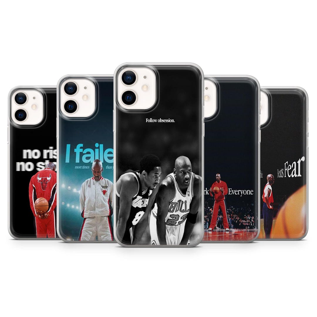 Michael Jordan Phone Case Motivational Cover for iPhone 17pro, 16, 15 ...