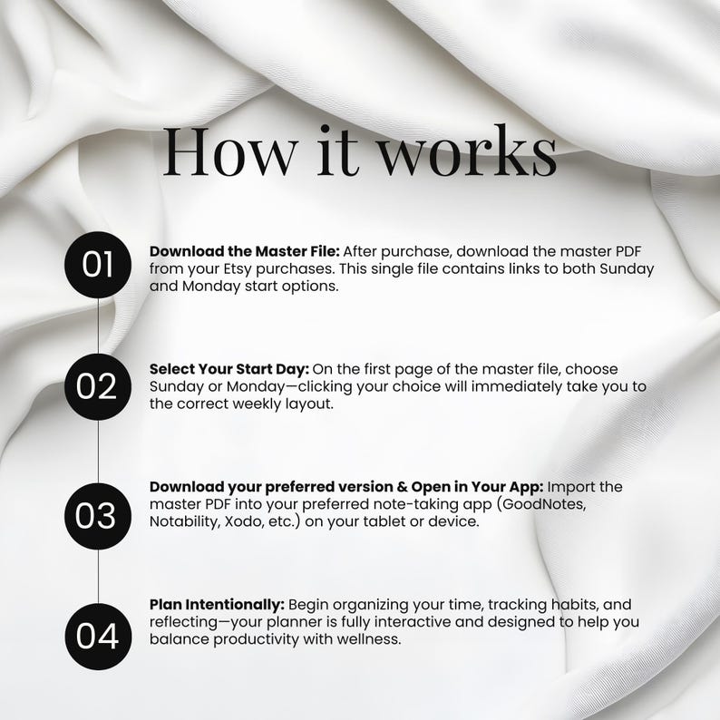 2026 Aligned Digital Planner in Light Mode - Etsy UK