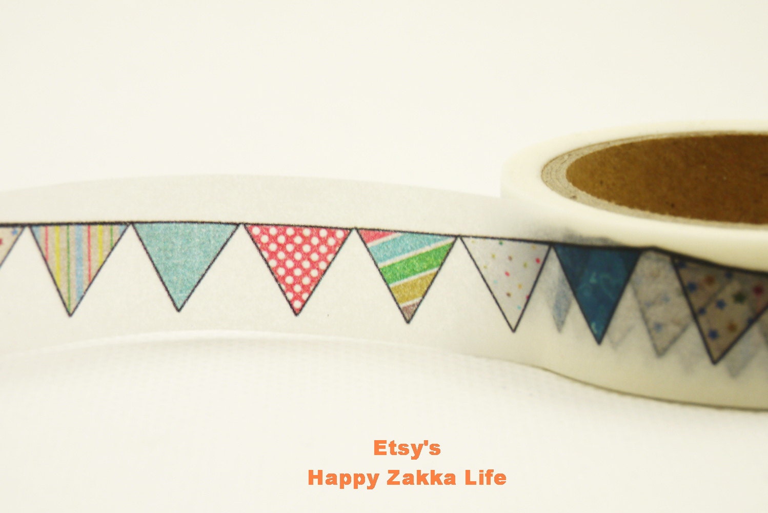 Triangle Banner Japanese Washi Masking Tape 7.6 Yards | Etsy