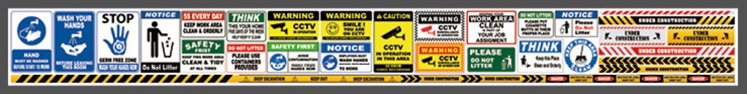 Warning Japanese Washi Masking Tape 40mm wide 5.5 Yard | Etsy