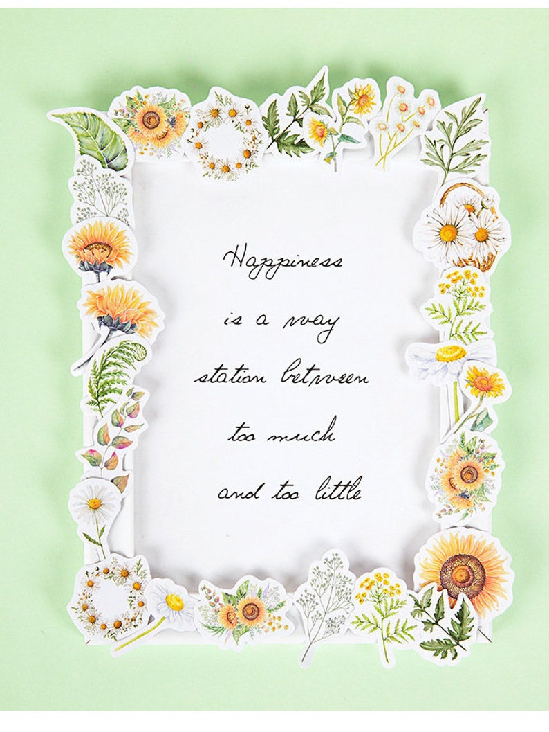 Adoration Paper Seal Sticker Set 45 Pcs | Etsy