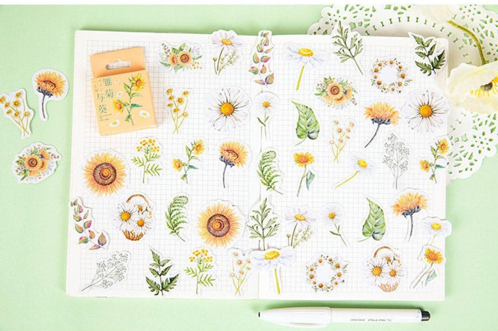 Adoration Paper Seal Sticker Set 45 Pcs | Etsy