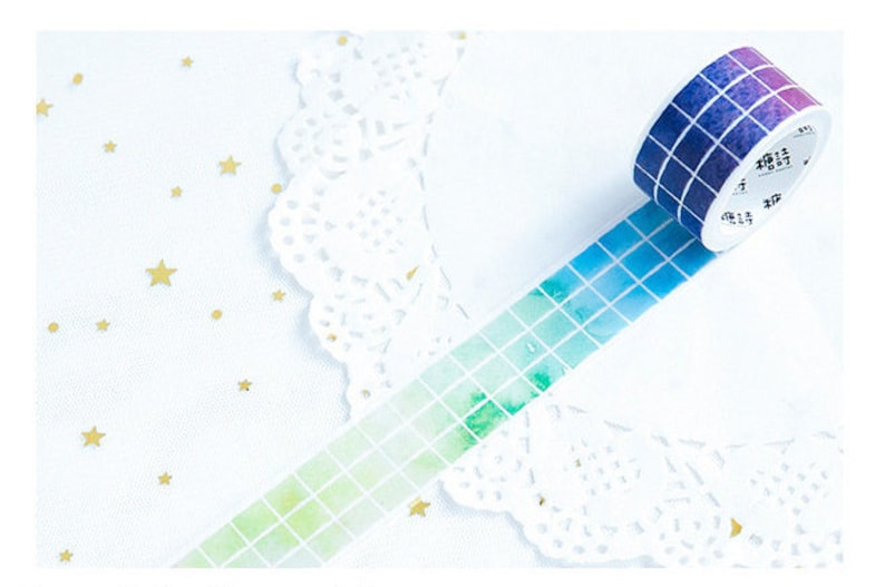 Color Palette Japanese Washi Masking Tape 25mm Wide 5.5 - Etsy