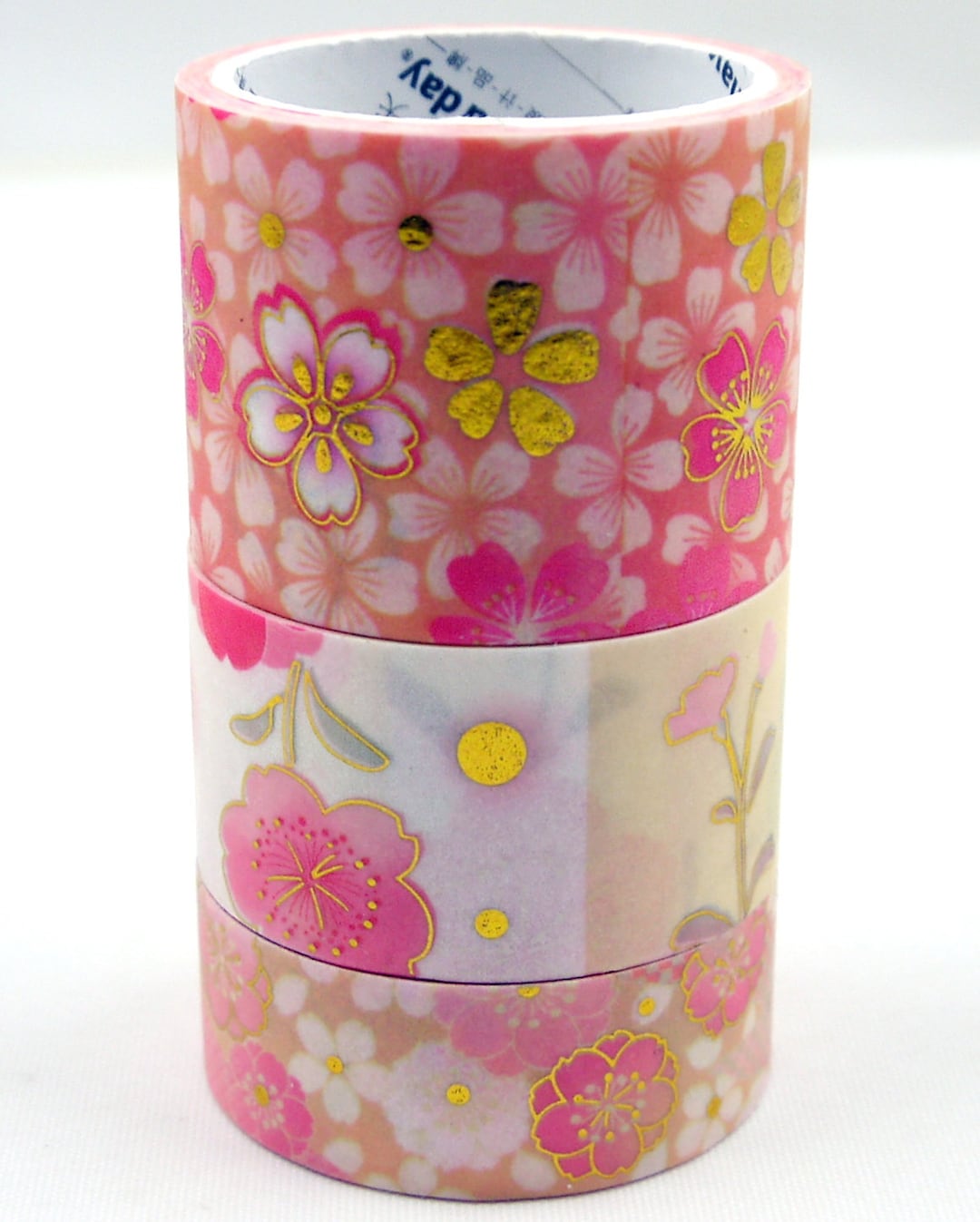 Sakura Art - Japanese Washi Masking Tape Set - 3 Rolls - 2.2 Yard - Etsy