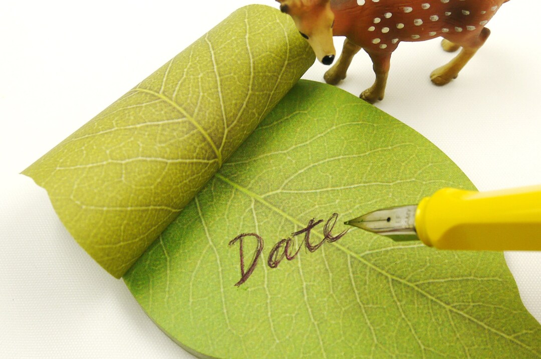 Leaf - Journaling Spot - Sticky Note - 50 Sheets - Etsy