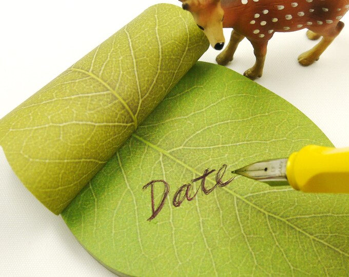 Leaf - Journaling Spot - Sticky Note - 50 Sheets - Etsy