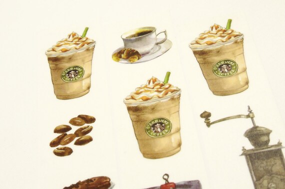 Scrapbooking 30mm X 7M Starbucks Coffee Washi Tape Craft Supplies ...