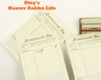 Weekly Plan Journaling Spot Sticky Note 60 Sheets | Etsy