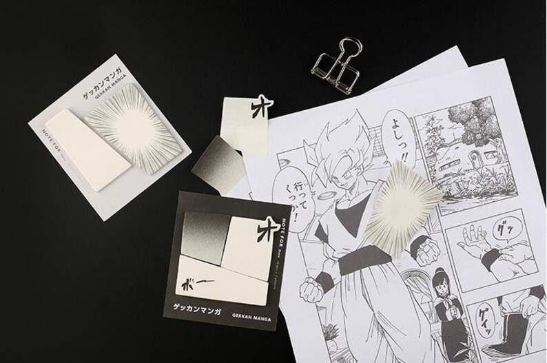 Journaling Spot Set Sticky Notes Manga Speech Bubble 4 | Etsy