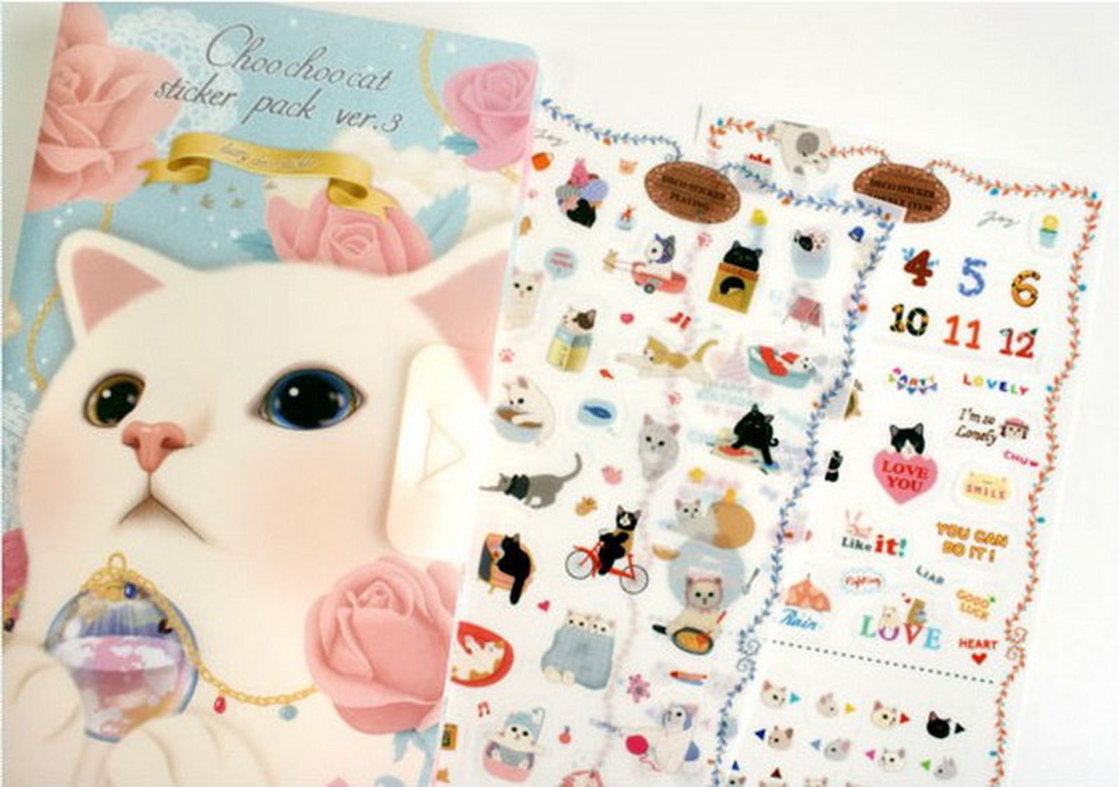 Deco Sticker Set Choo Choo Cat Sticker Pack Ver. 3 Diary - Etsy