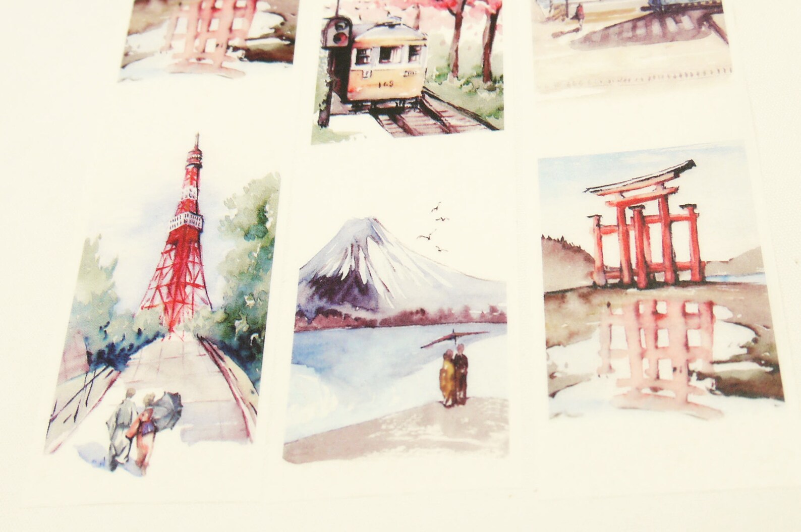 Nippon Japanese Washi Sticker Tape 40mm Wide 7.6 Yards | Etsy