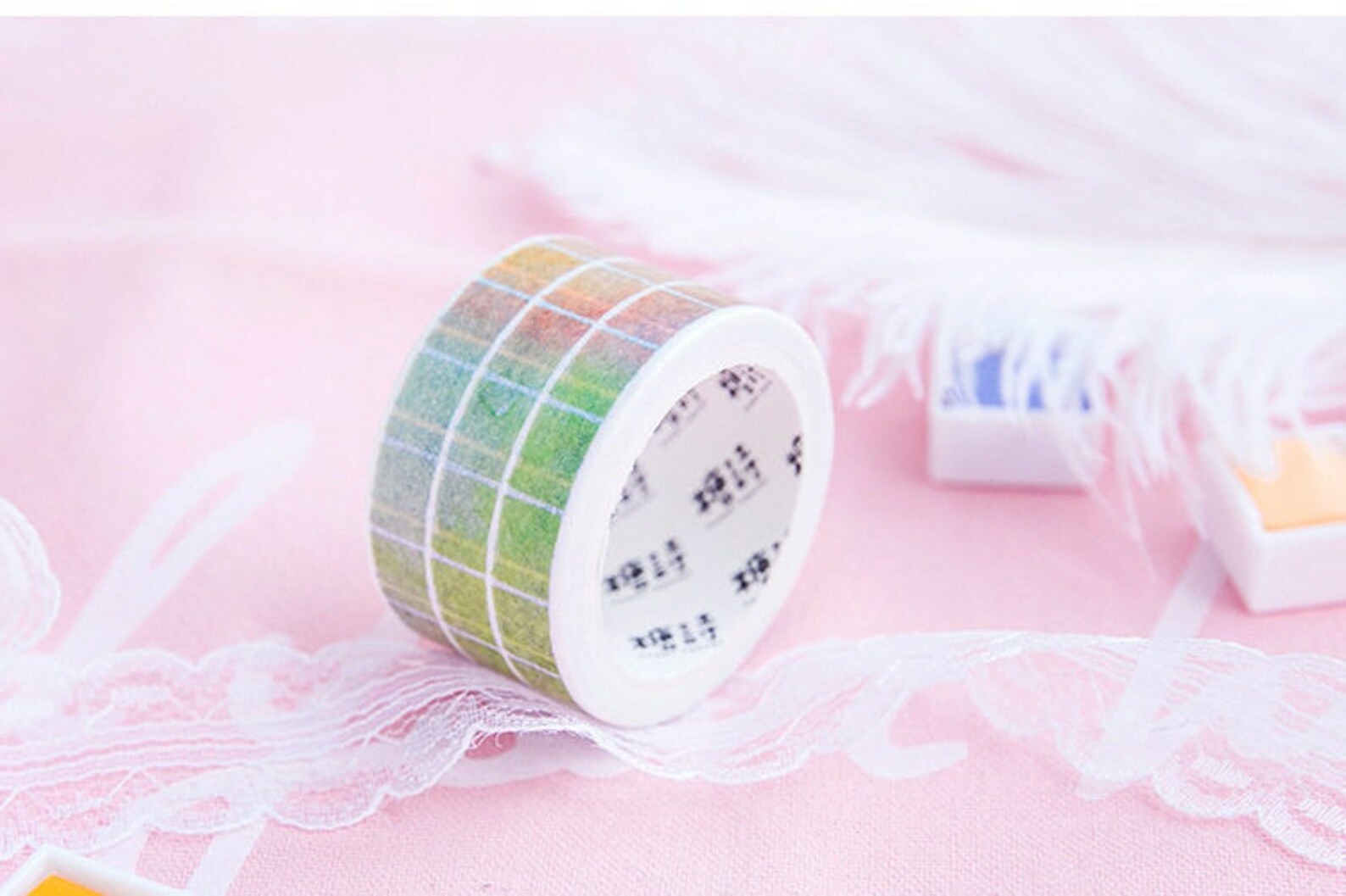 Color Palette Japanese Washi Masking Tape 25mm wide 5.5 | Etsy