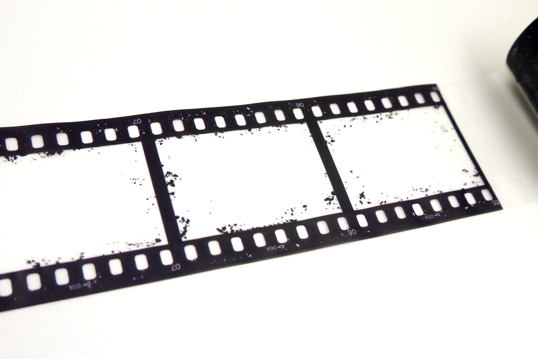 Old Film - Japanese PET Masking Tape - 43mm Wide - 7.6 Yard - Etsy