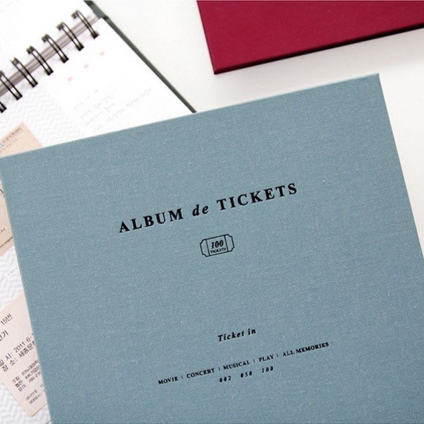 Ticket Album - Etsy