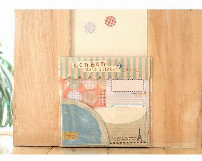 Deco Sticker Label Set 14 Sheets 6 Sheets Name Sticker 2 - Etsy