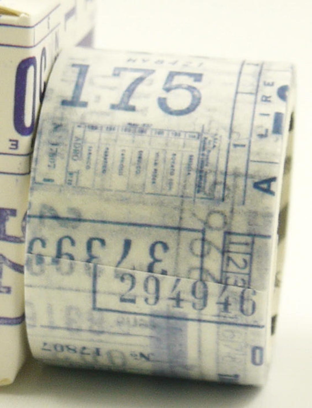 Lucky Number - Japanese Washi Masking Tape - 30mm Wide - 5.5 Yard - Etsy