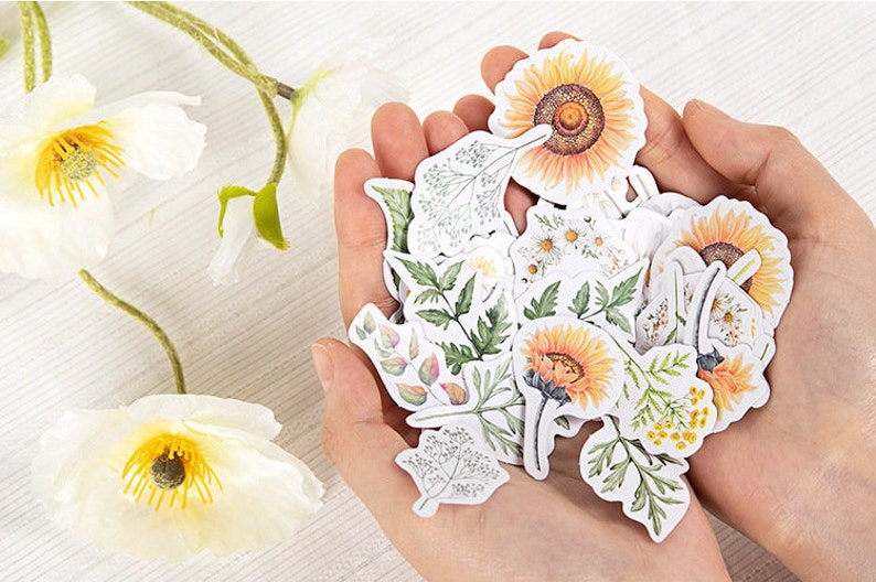 Adoration Paper Seal Sticker Set 45 Pcs | Etsy