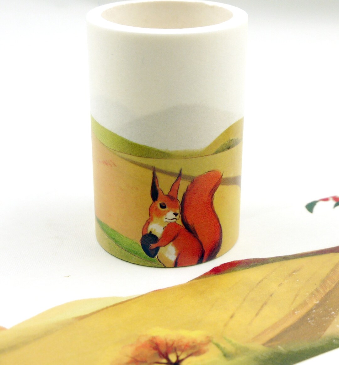 Squirrel Field - Japanese Washi Masking Tape - 60mm Wide - 2.2 Yard - Etsy