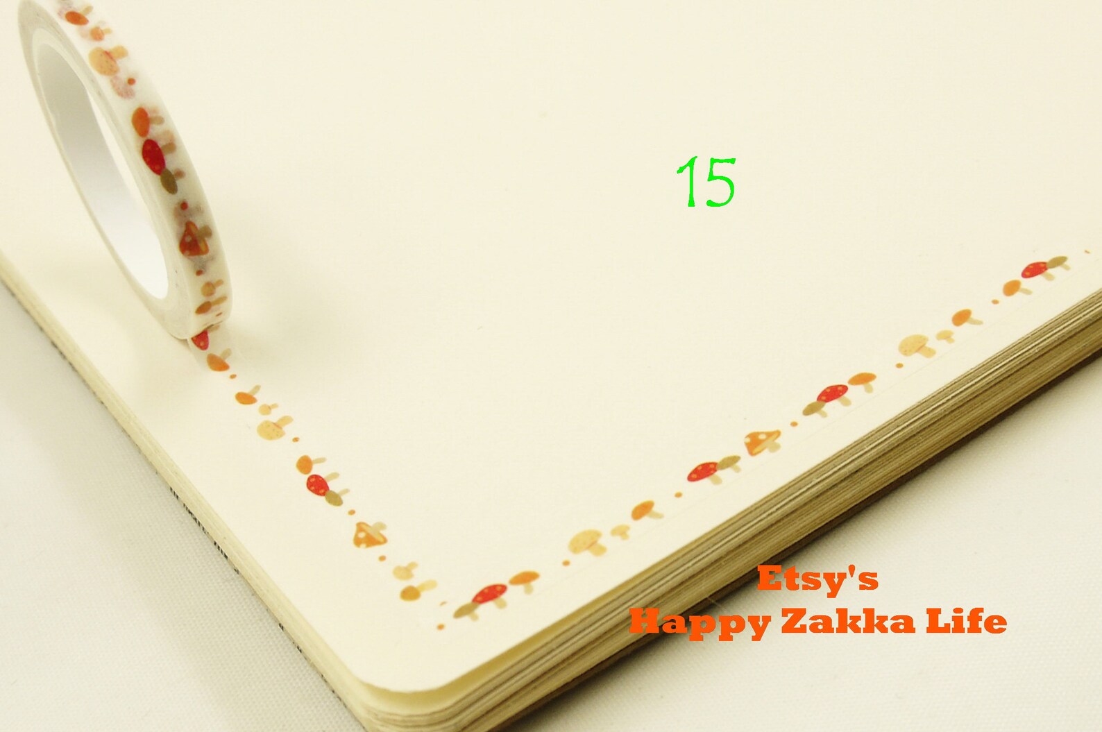 Slim Love 03 Japanese Washi Masking Tape 5mm Wide 7.6 - Etsy