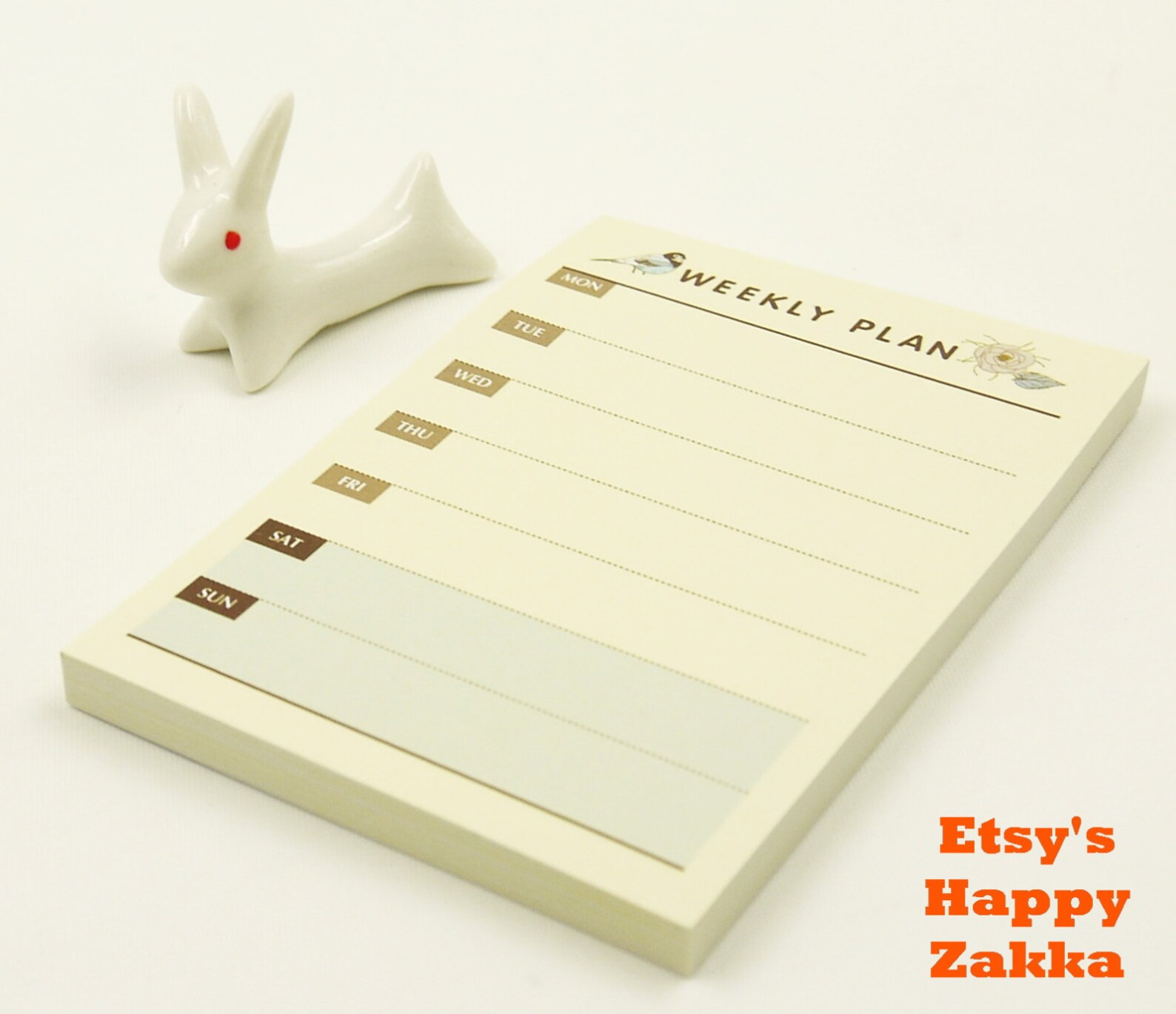 Weekly Plan Journaling Spot Sticky Note 60 Sheets - Etsy