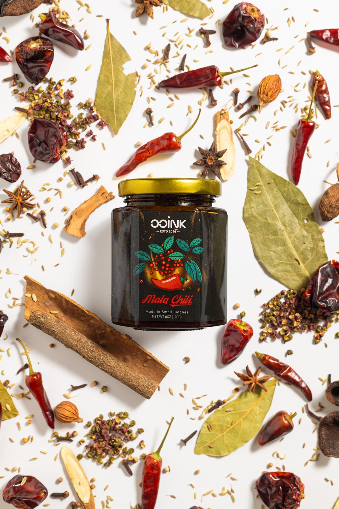 Mala Chili Oil | Sichuan Umami Chili Oil | Handmade Small Batch Hot Oil ...