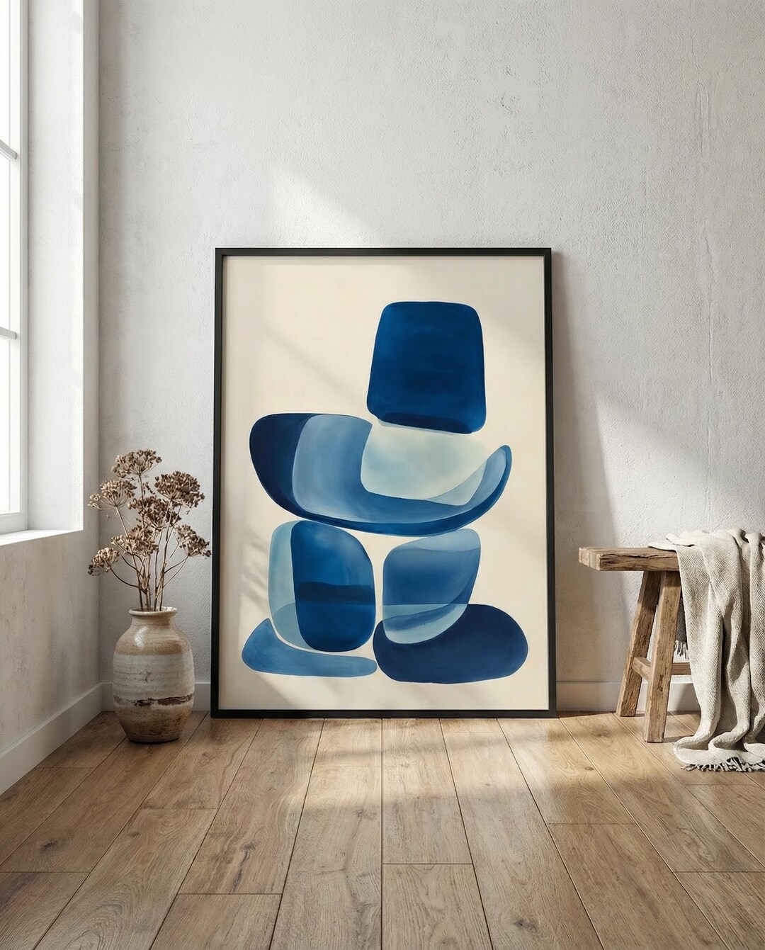 Abstract Art 07 Curved Forms - Etsy