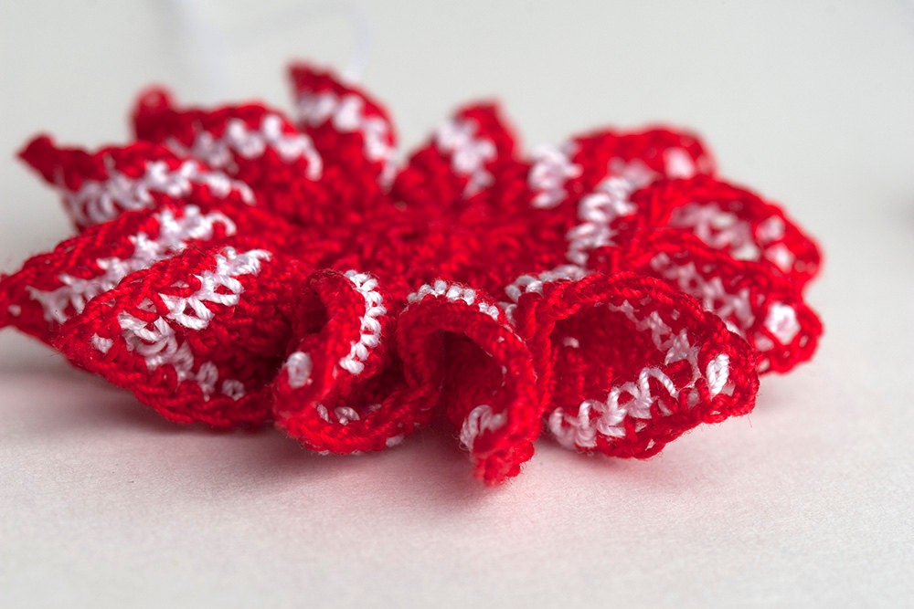 Crochet Pattern Flower 12 Spikes PDF Instant Download - Etsy