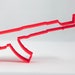 Ak47-inspired Rifle Cookie Cutter - Etsy