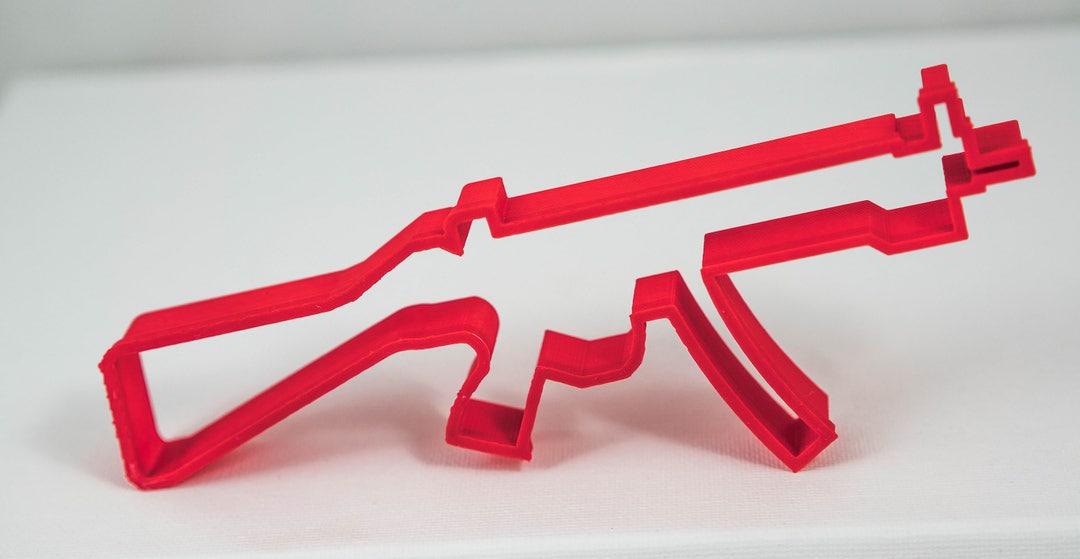 Assault Rifle Cookie Cutter - Etsy