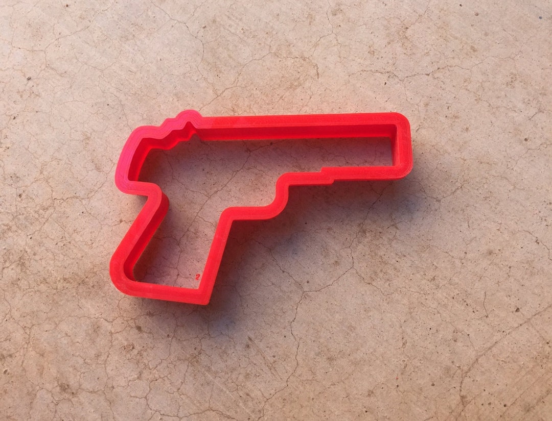 Pistol Cookie Cutter Handgun - Etsy